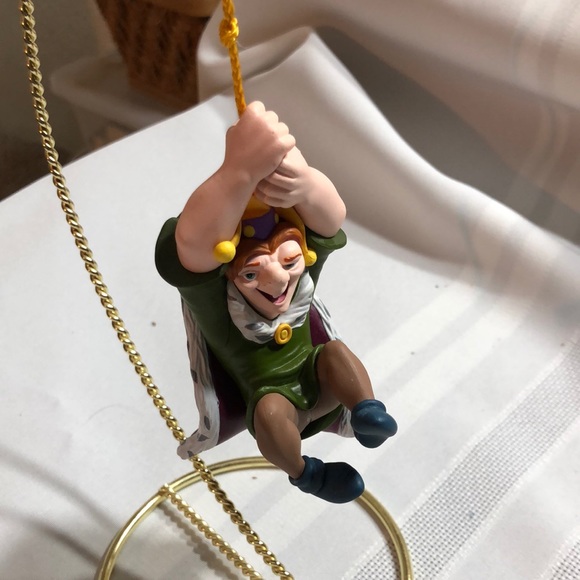 Disney | Holiday | Quasimodo Swinging From Bell Rope Disney Ornament ...